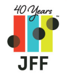 JFF's 40th Anniversary Timeline